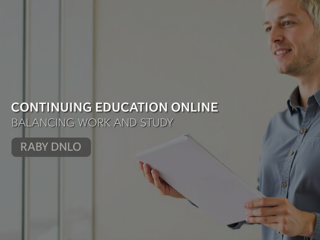 Continuing Education Online: Balancing Work And Study - CGH